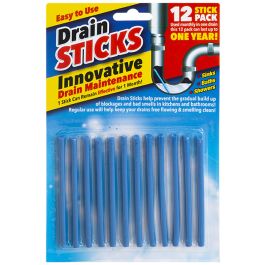 12 Drain Sticks